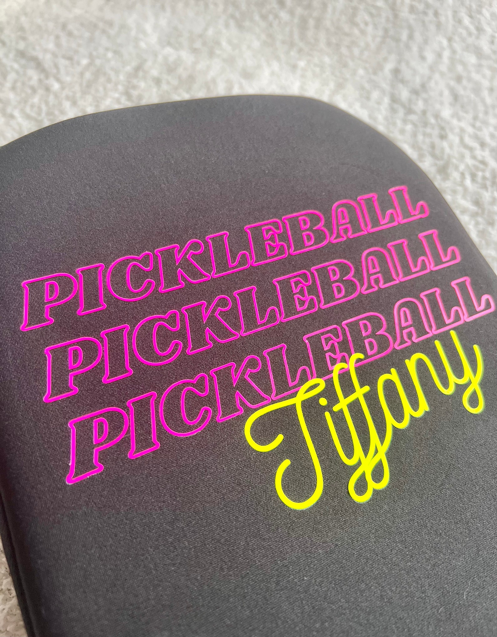 Custom Pickleball Paddle Cover Personalized Pickleball Case - Etsy