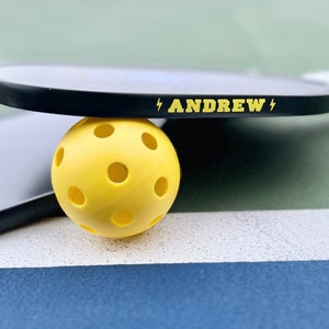 Custom Pickleball Paddle Label Edge Guard Decal Pickleball Paddle ...