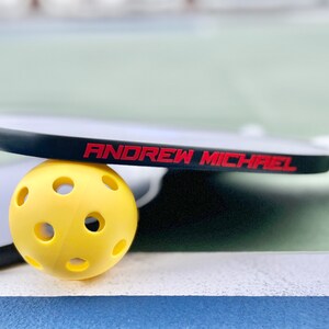 Custom Pickleball Case Personalized Pickleball Paddle Cover Pickleball ...