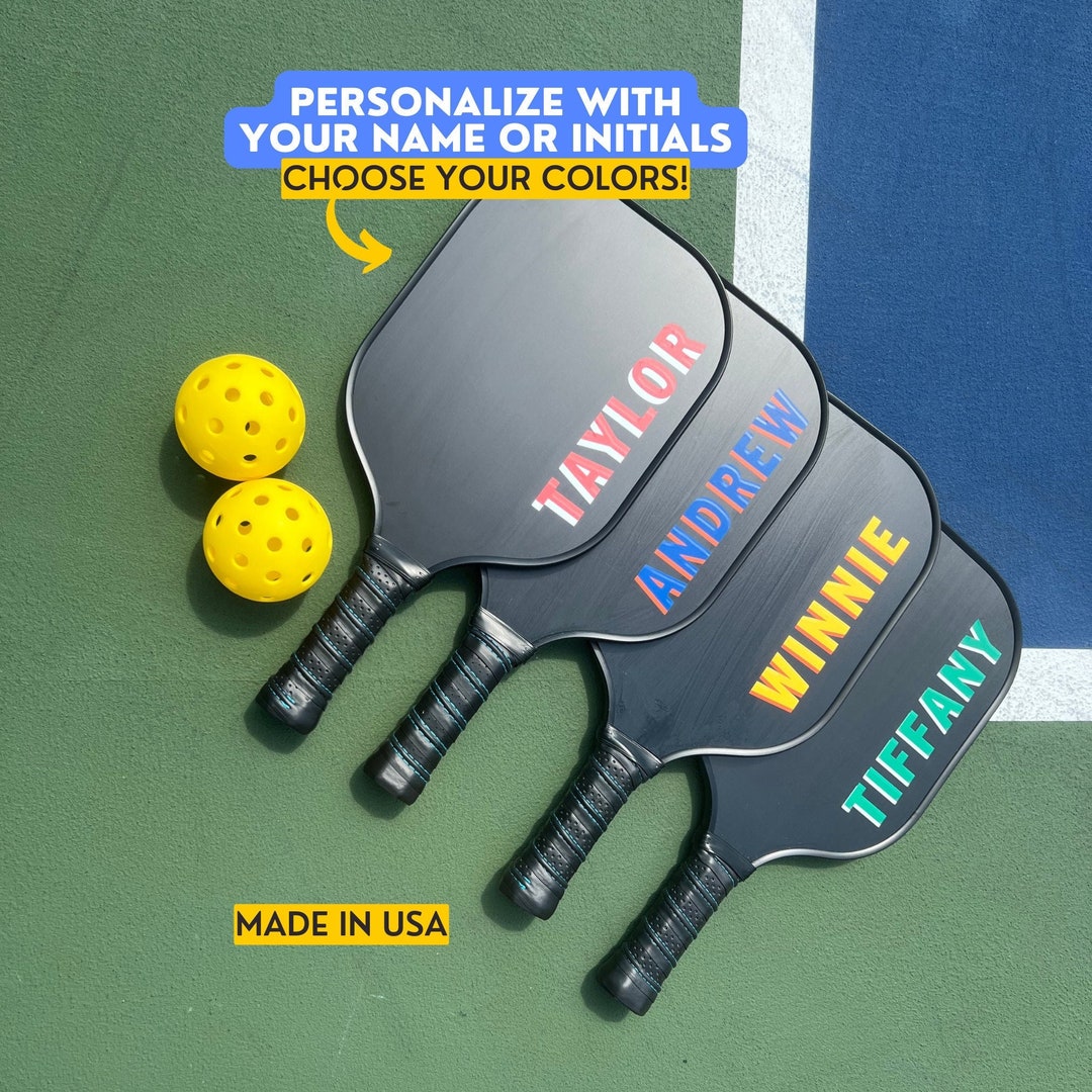 Custom Pickleball Paddle With Name Personalized Pickleball Paddle for ...