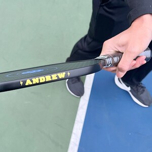 Custom Pickleball Paddle Label Paddle Sticker Pickleball Decal ...