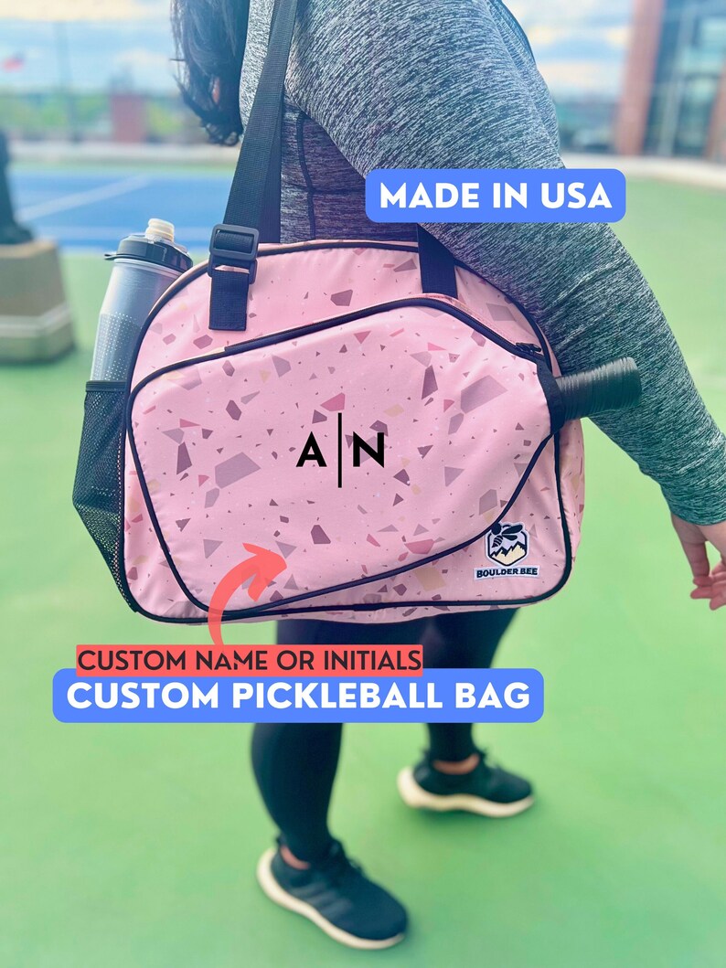Custom Pickleball Bag Personalized Pickleball Paddle Case - Etsy