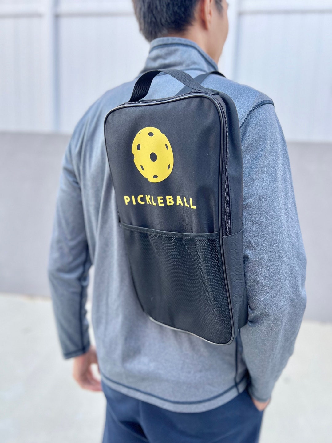 Pickleball Bag With Fence Hook Pickleball Paddle Case Custom Pickleball ...