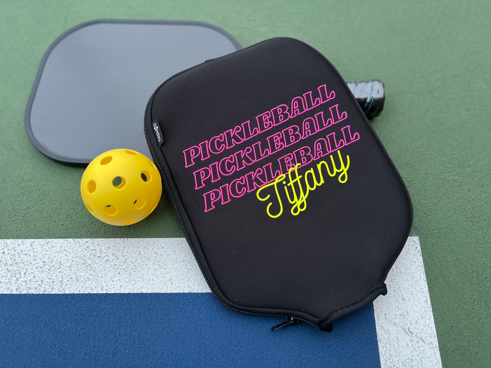 Custom Pickleball Paddle Cover Personalized Pickleball Case - Etsy