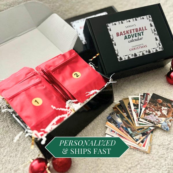 Sports Advent Calendar - Etsy