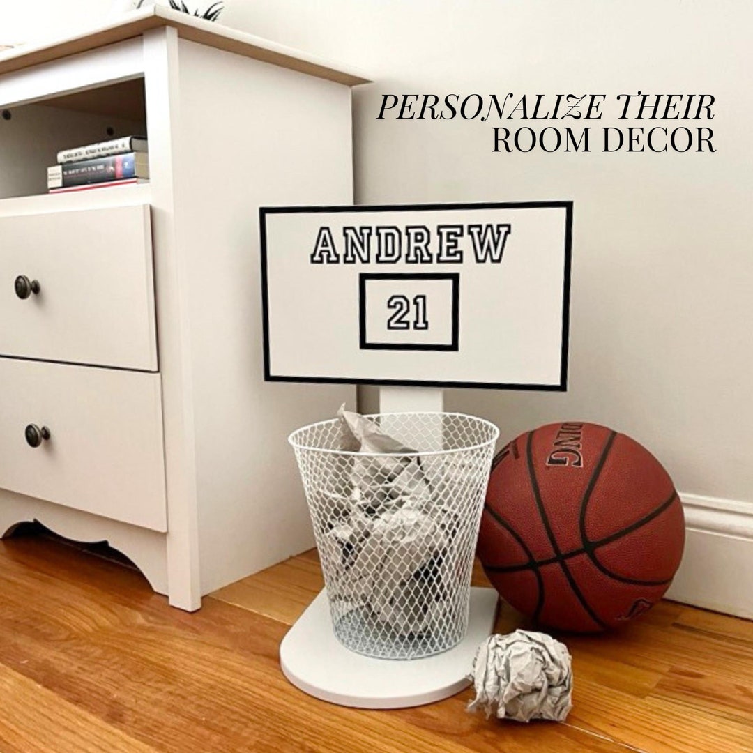 Personalized Sports Room Decor Basketball Custom Nursery Decor Name Boy ...