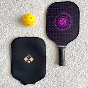 Custom Pickleball Personalized Pickleball Paddle Cover Racquet ...