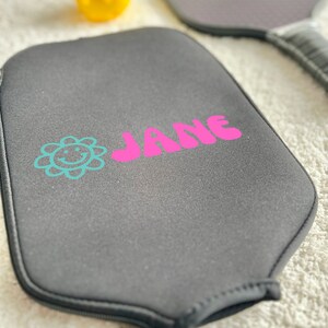 Custom Pickleball Case Personalized Pickleball Paddle Cover Pickleball ...