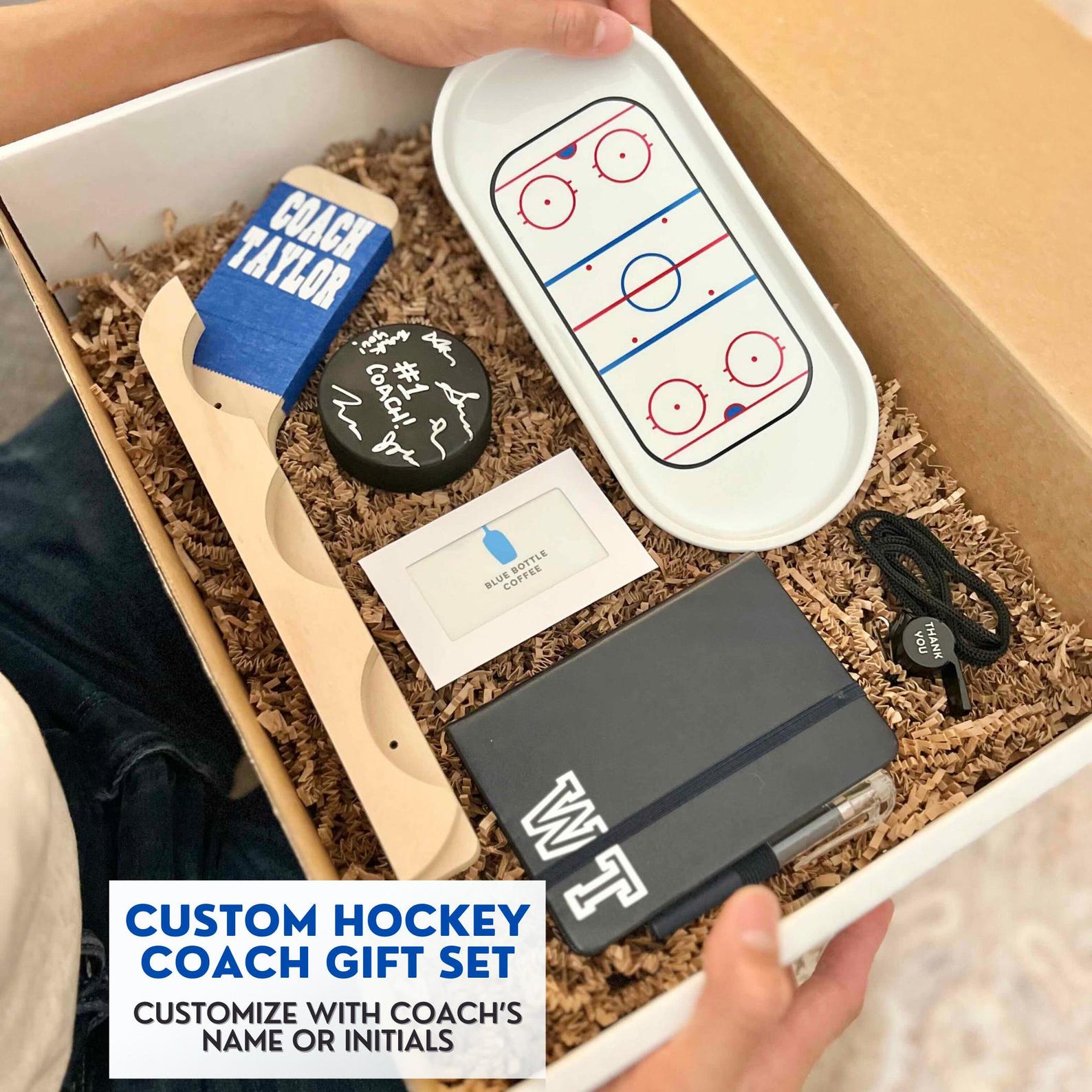 Custom Hockey Coach Gift Personalized Hockey Manager Gift Boyfriend ...