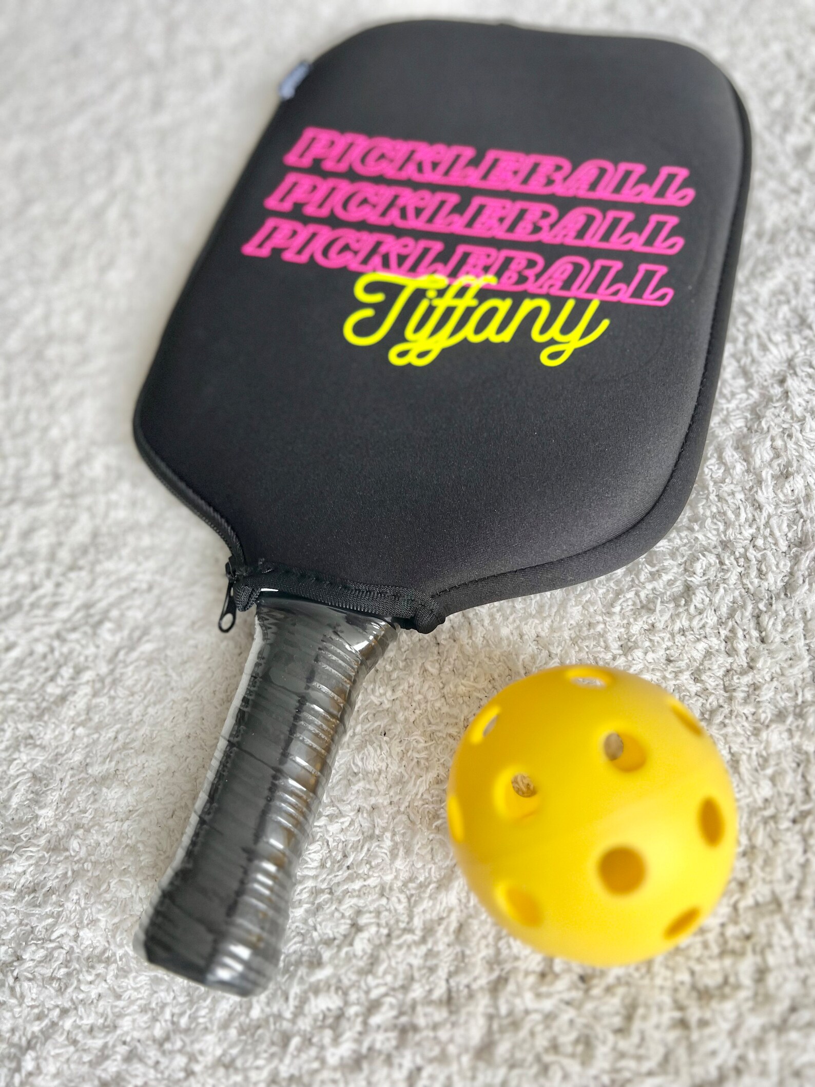 Custom Pickleball Paddle Cover Personalized Pickleball Case - Etsy