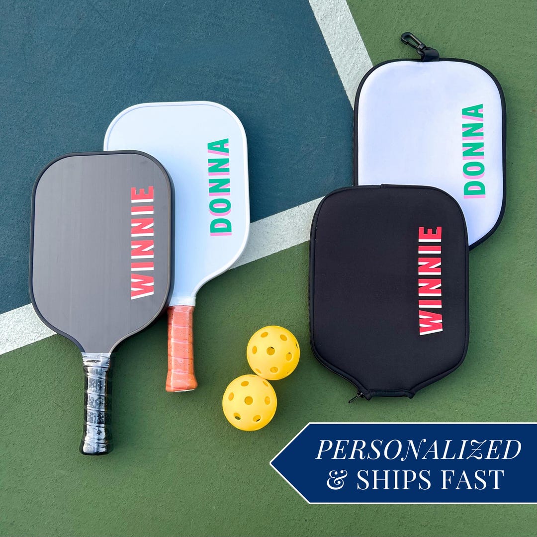 Custom Designed Pickleball Paddle With Name Personalized Pickleball ...