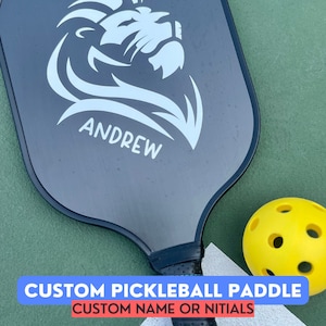Custom Pickleball Paddle Personalized Gift Pickleball Paddle Set ...