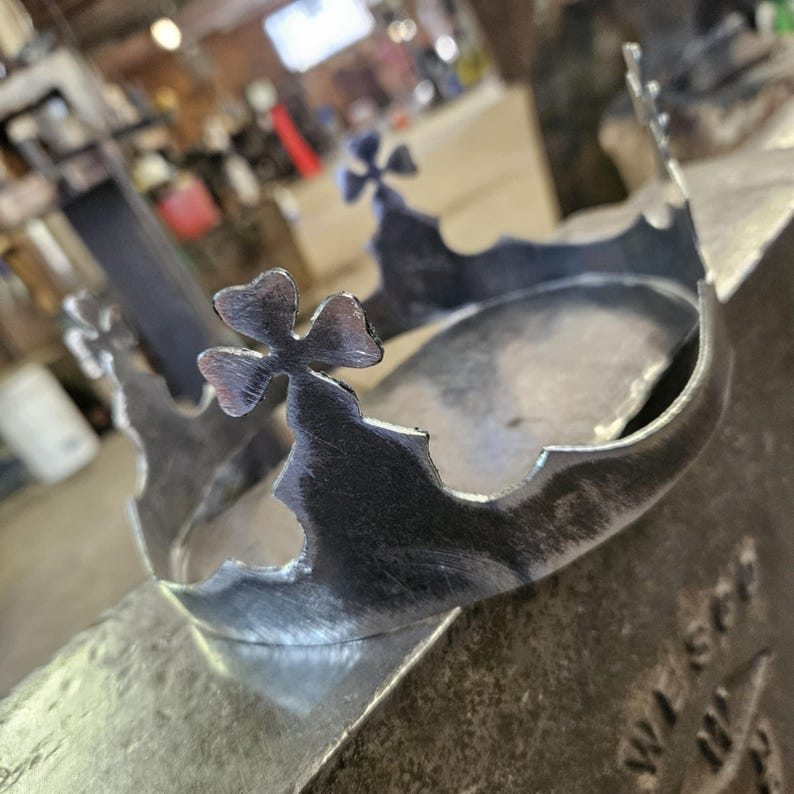 Hand Forged Iron Crown - Etsy