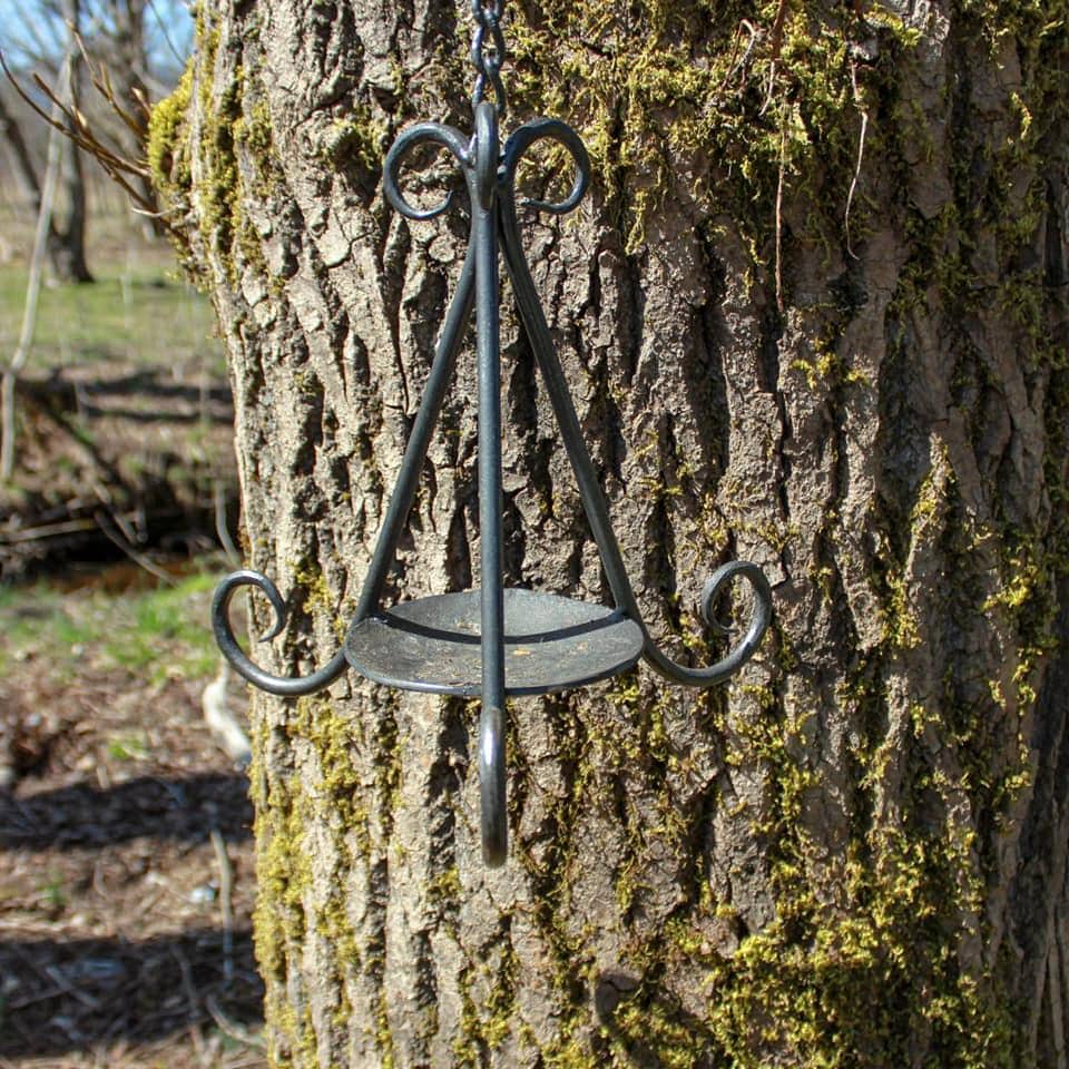 Hand Forged Bird Feeder - Etsy