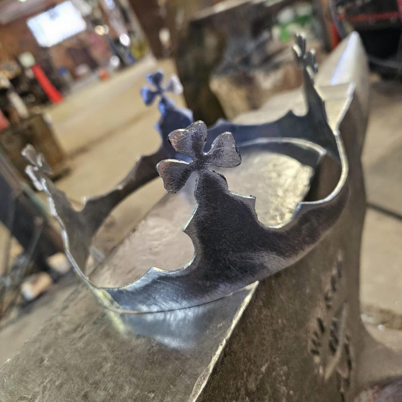 Hand Forged Iron Crown - Etsy