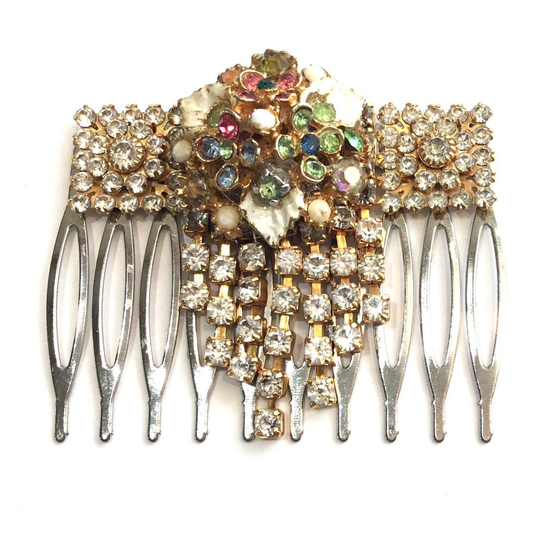 Hair Comb Wedding, Bride Hair Comb, Decorative Hair Comb, Vintage ...