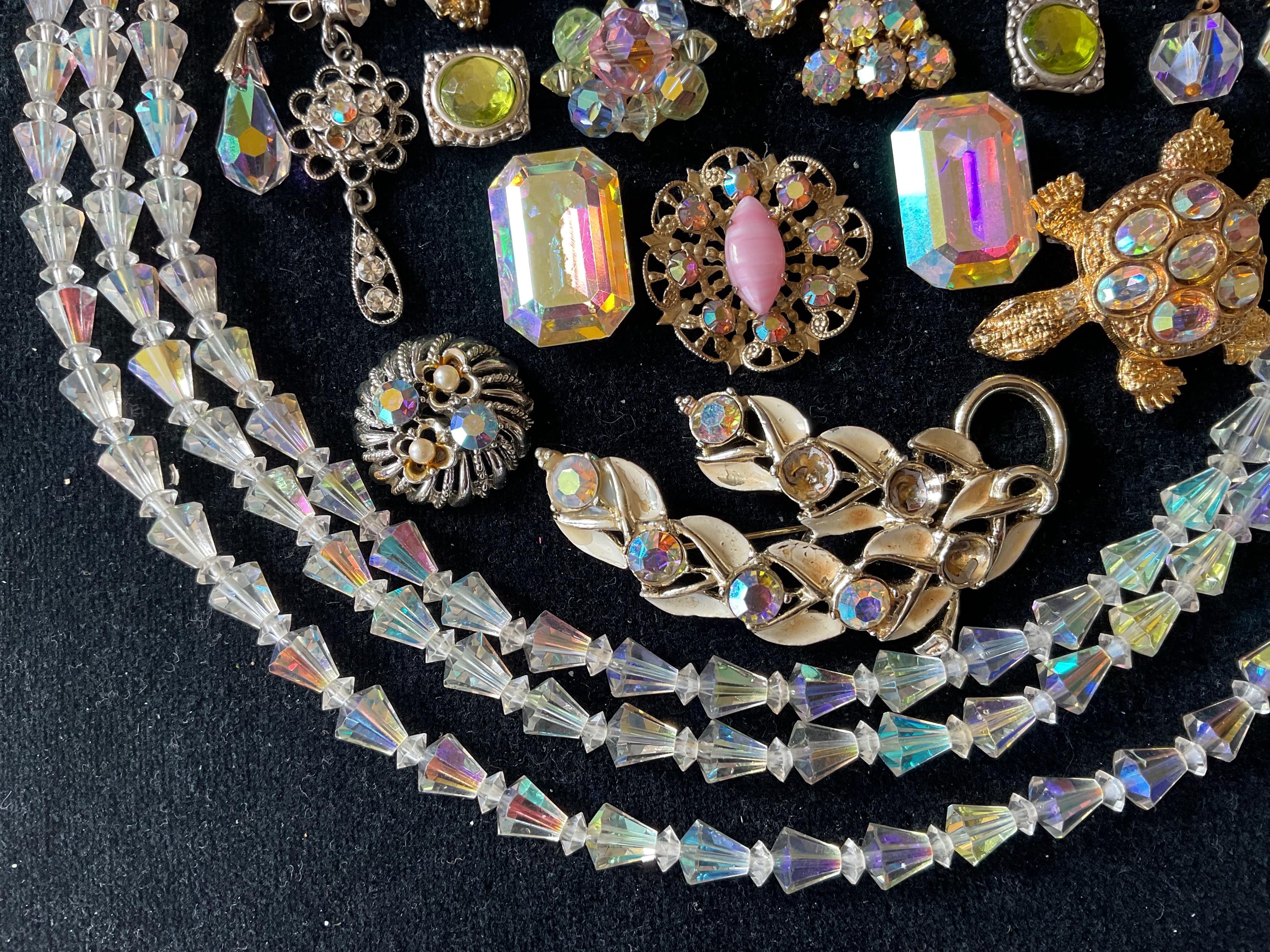 Lot of Vintage Rhinestone Craft Jewelry Repurpose Upcycle Jewelry ...