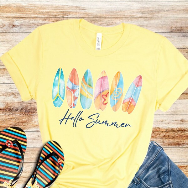 Surfboard Shirt - Etsy