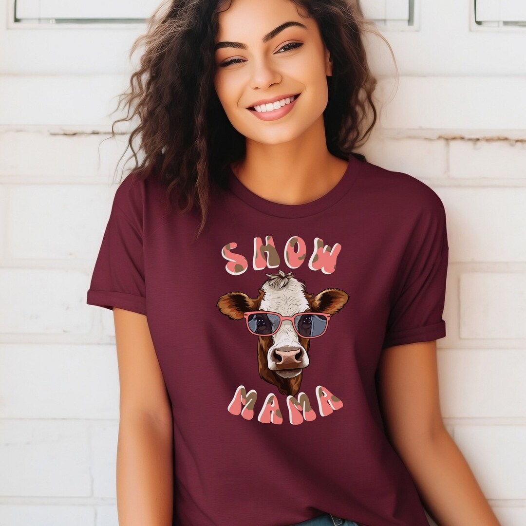 Stock Show Shirt Heifer Tshirt Barn Animal Lover T-shirt Cowgirl Gift ...