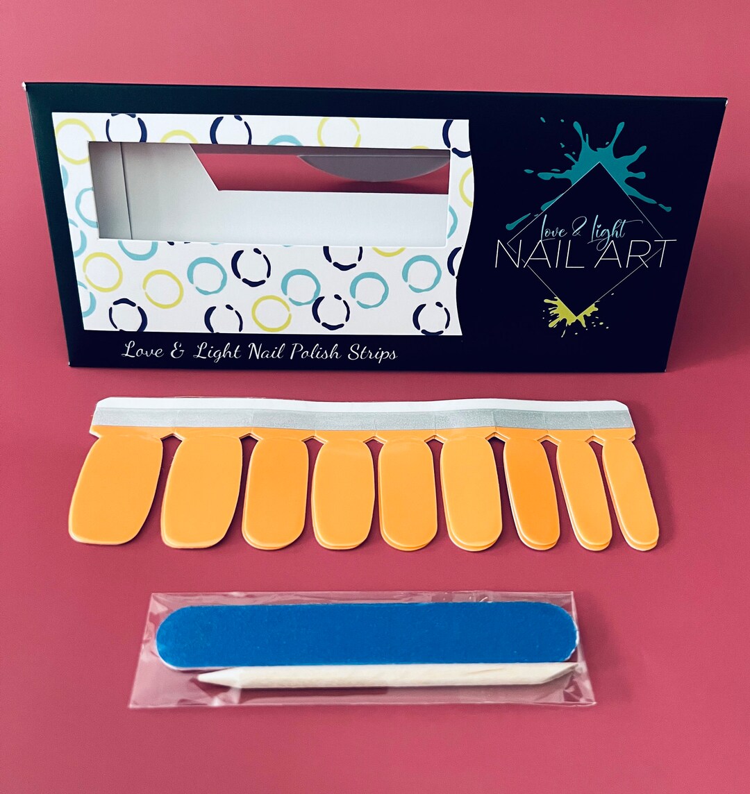 Butterscotch Hug Minimalist Nail Art Winter Nail Art Stickers Nail ...