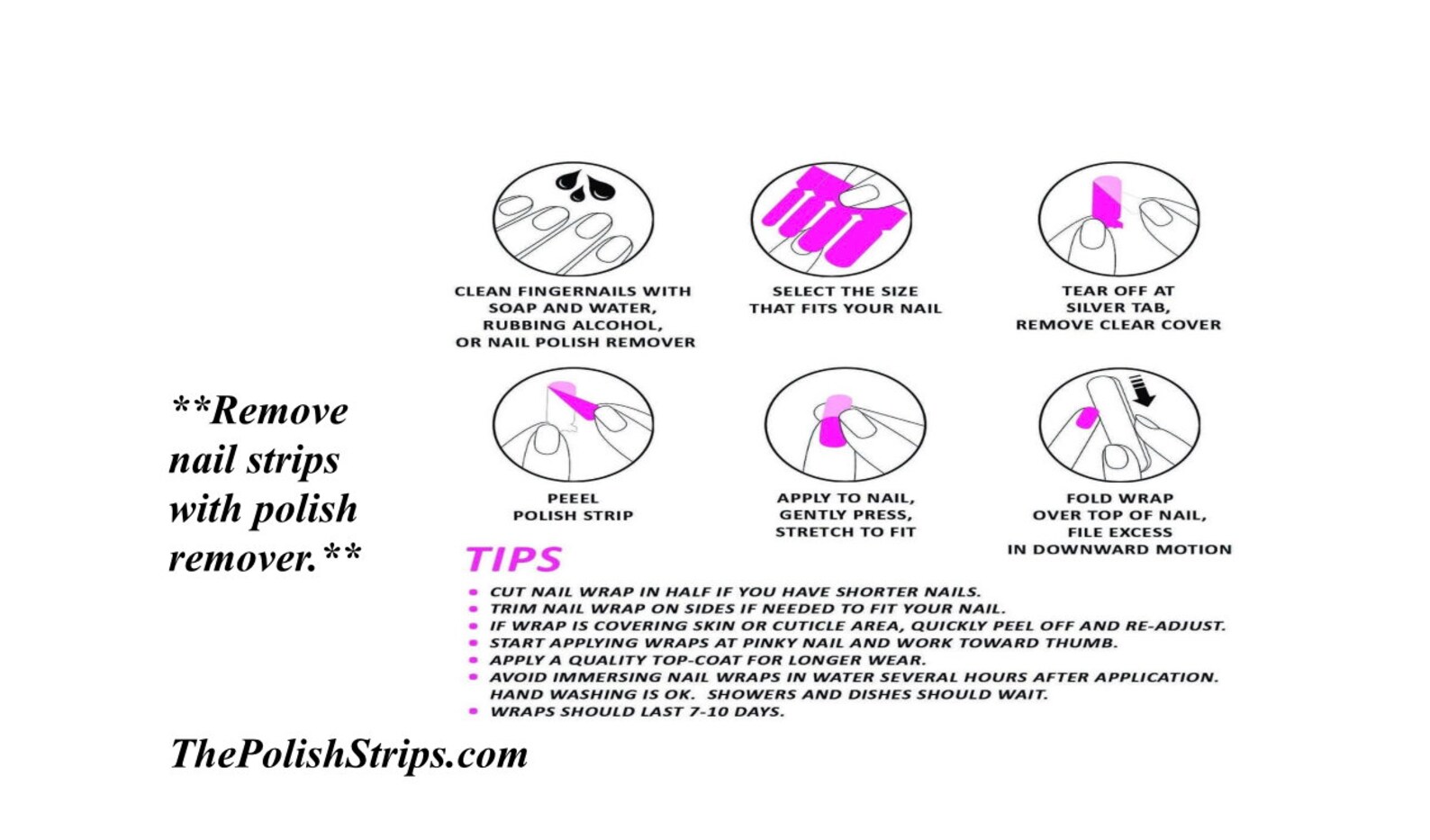 The Big Apple Full Nail Stickers Red Nail Wraps Red Stripped Nail ...