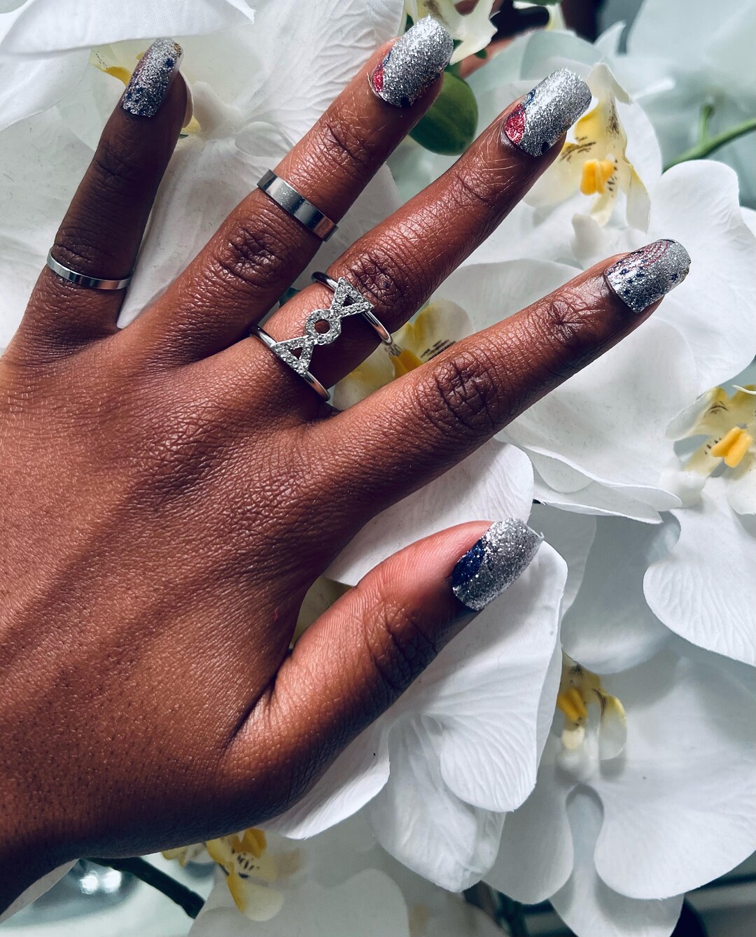 Vaca Mode Vacation Nail Art Decals Stickers Palm Tree Nail Wraps Nail ...