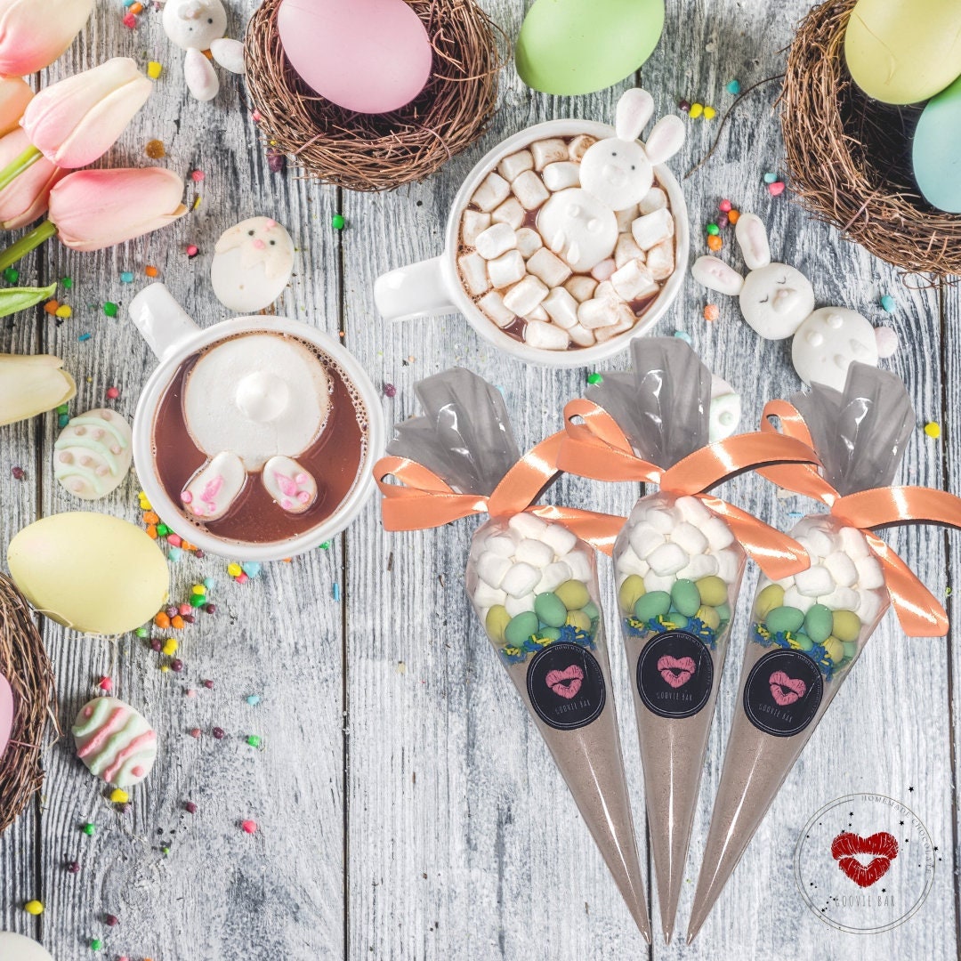 Easter Mini Egg Hot Chocolate Cones - Etsy
