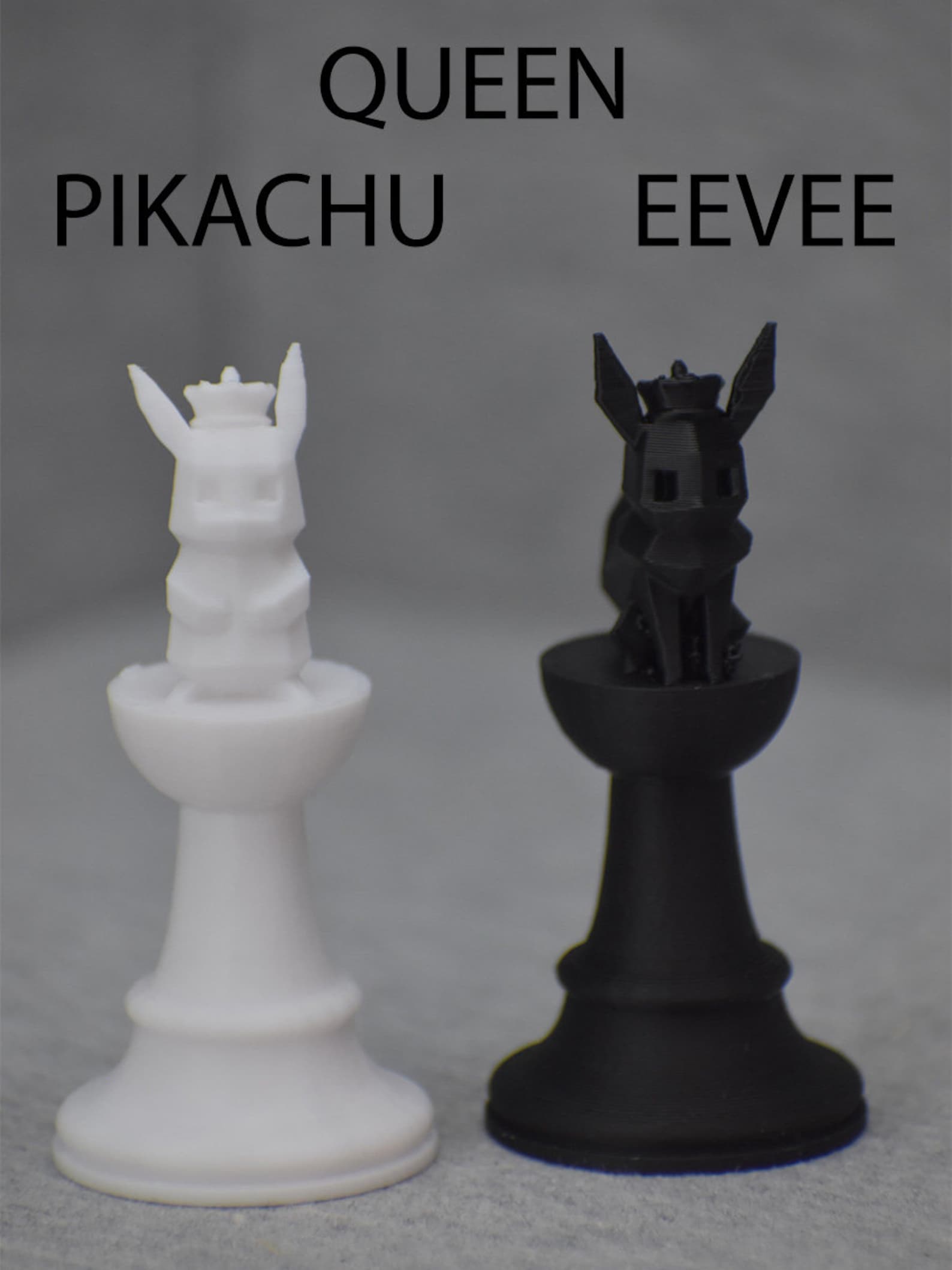 Pokemon Chess Set, Chess Set, Pokemon, Pikachu,eevee, Nintendo ...