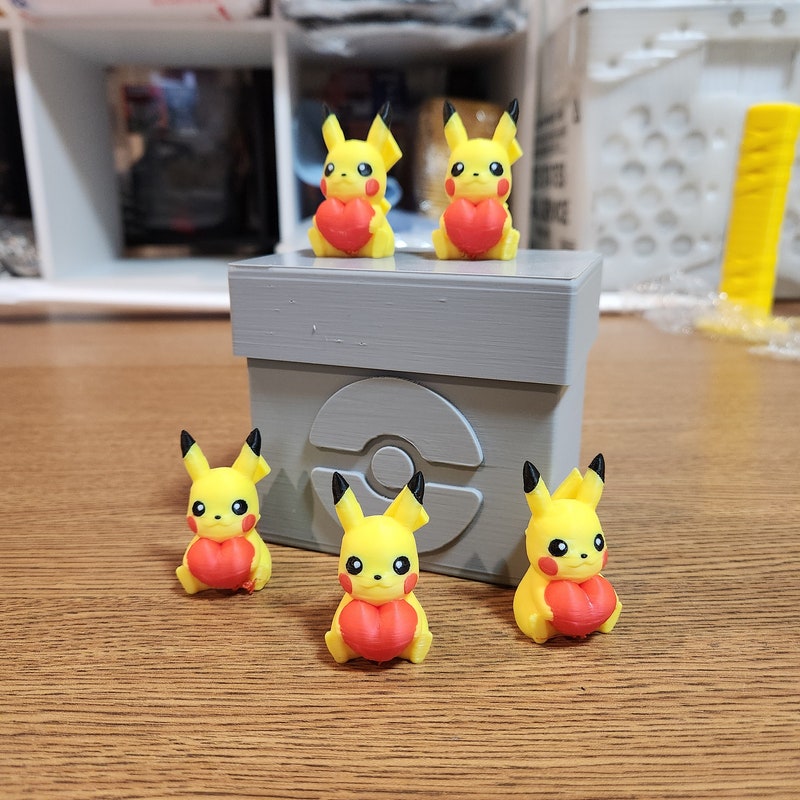 Mini Pikachu Figures - Etsy