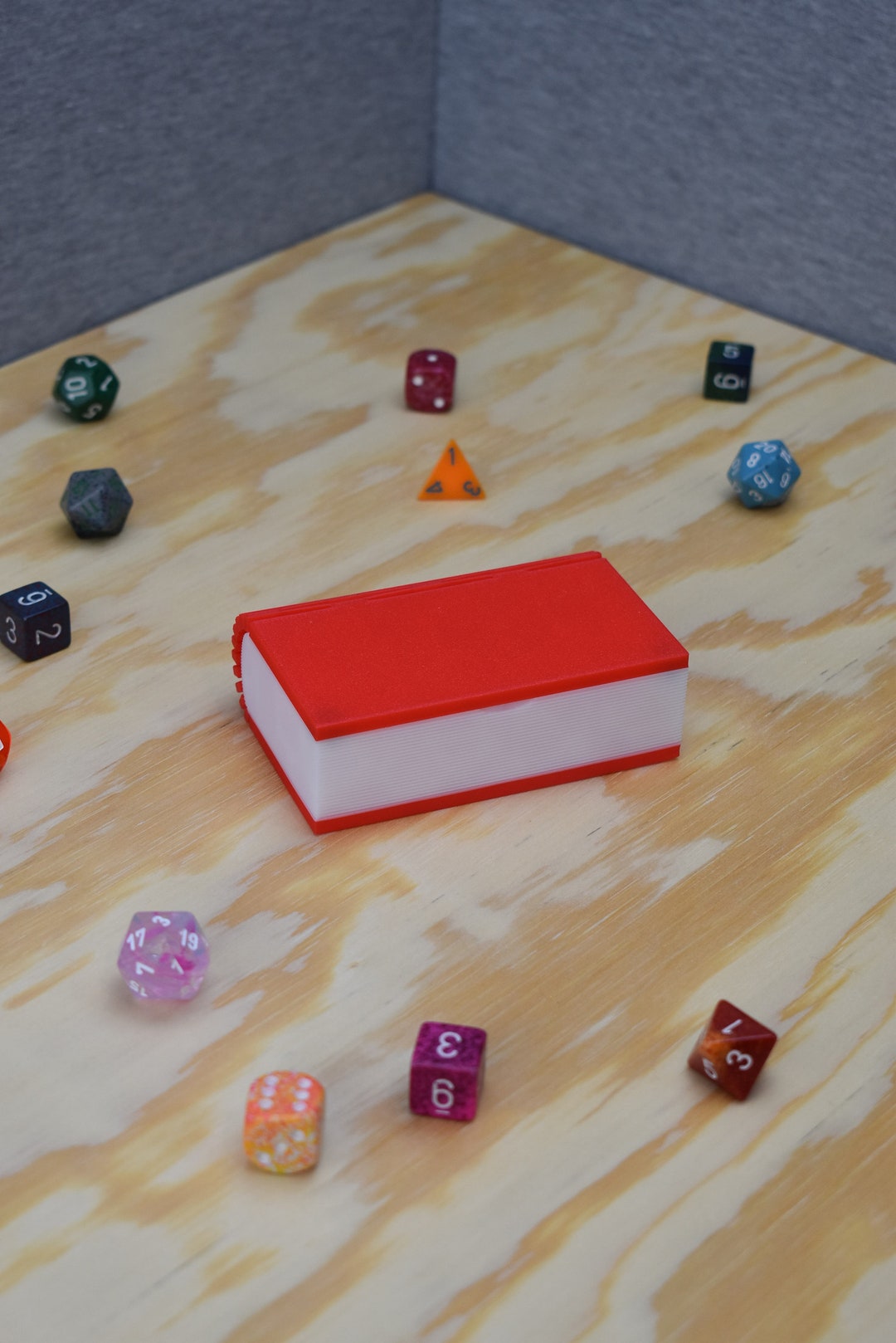 3D Printed Dice Book Box – Tabletop RPG Storage - Etsy