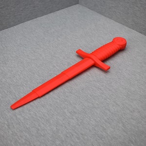 Plastic Toy Sword & Japanese Dagger Combo - Halloween Accessory - 3D ...