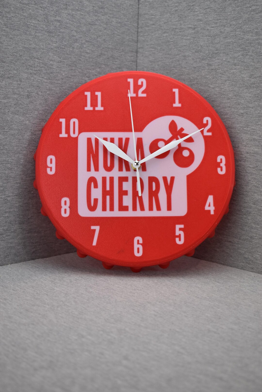 Fallout Themed Nuka Cherry Industry Clock - 3D Printed Video Game ...