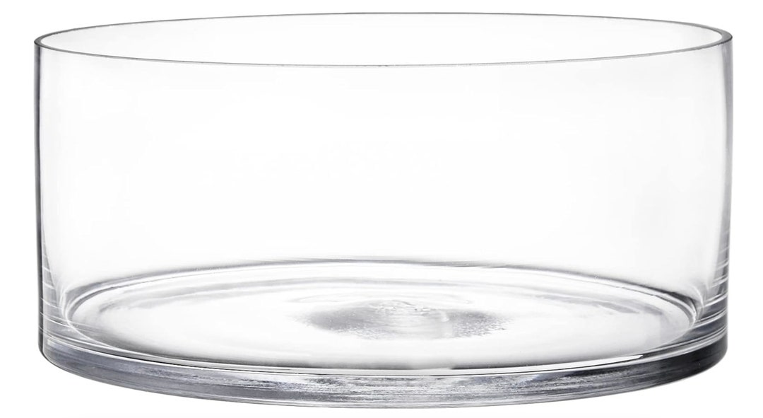 8 X 4 Low Glass Dish - Etsy