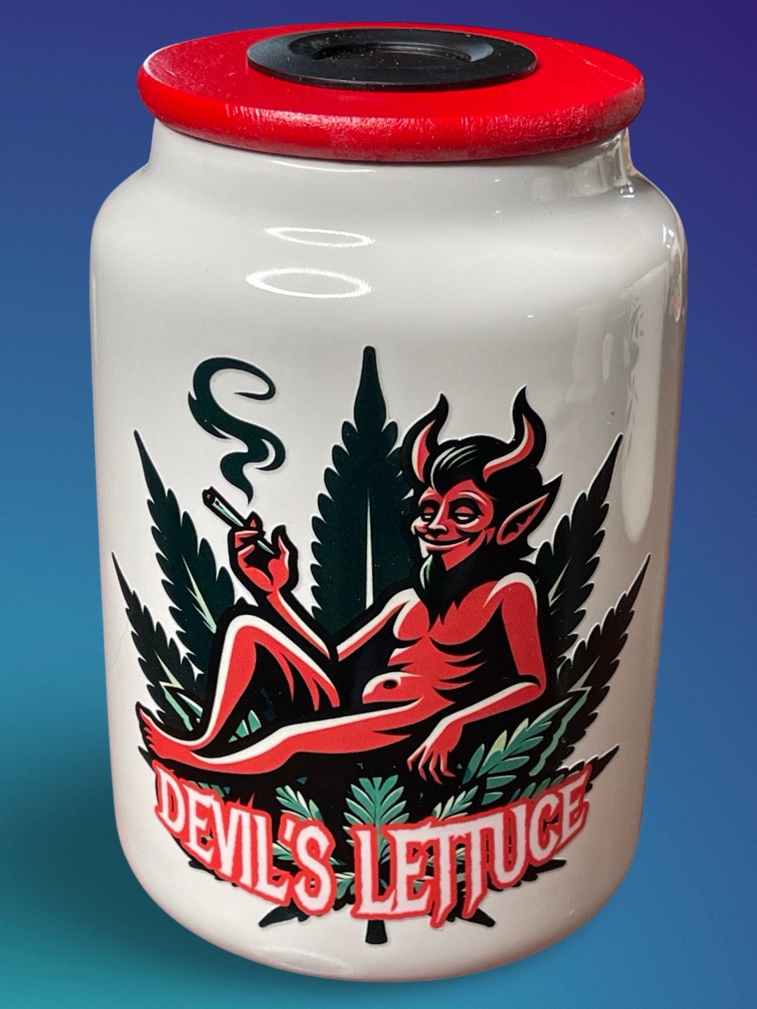 Devil's Lettuce 6-inch Cannabis Marijuana Weed Stash Storage Container ...