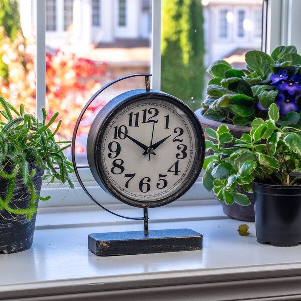 Vintage Desk Clock - Etsy