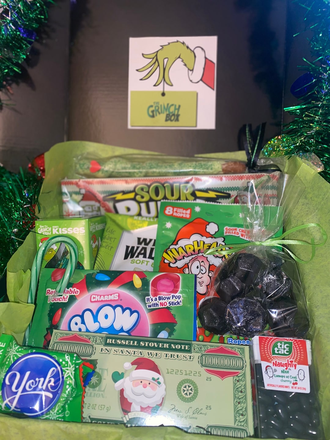 Grinch Box - Etsy