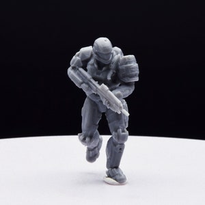 Halo Custom Spartan Type 8 reach Miniature Thestlsmith 3D Printed With ...