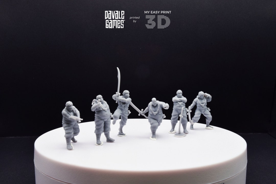 Merchant Guard Davale Games 3D Printed With High Quality Resin for LOTR ...