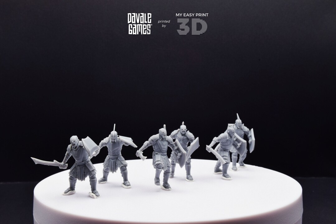 Super Orc Swordsman Davale Games 3D Printed With High Quality Resin for ...