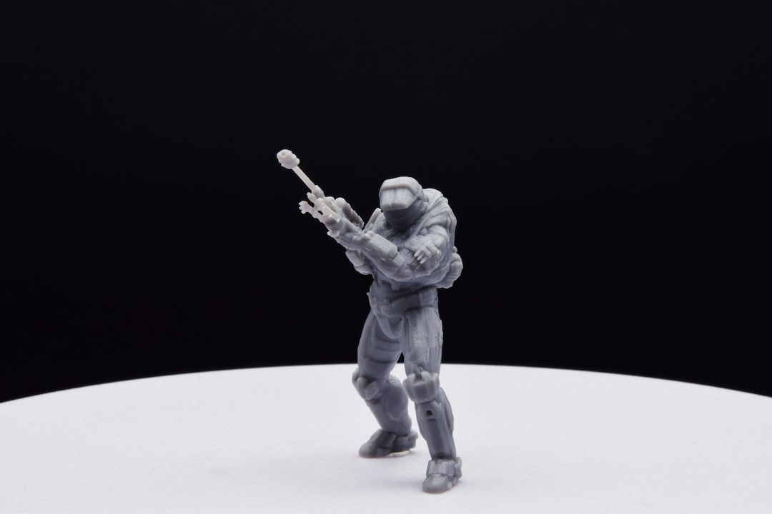 Halo Spartan Jun [reach] Miniature - Thestlsmith - 3D Printed With High ...