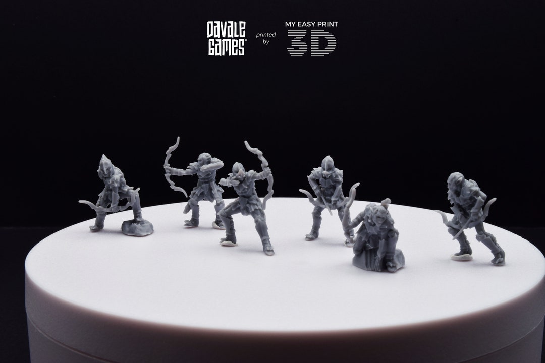 Goblin With Bow Davale Games 3D Printed With High Quality Resin for ...