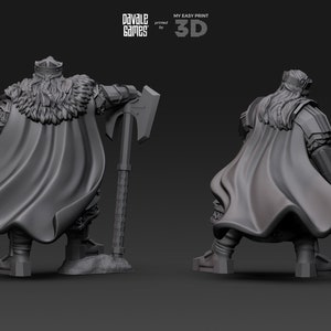 Kalak King Davale Games 3D Printed With High Quality Resin for LOTR/D&D ...