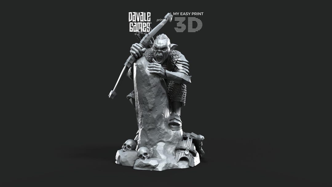 Goblin Captain With Bow - Goblins of the Cave - Davale Games - 3D ...