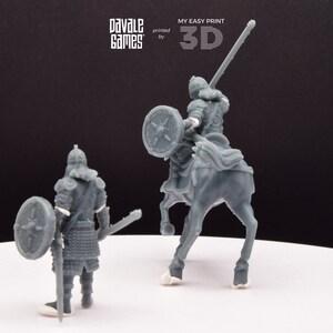 West Humans Prince Foot and Mounted Davale Games 3D Printed With High ...