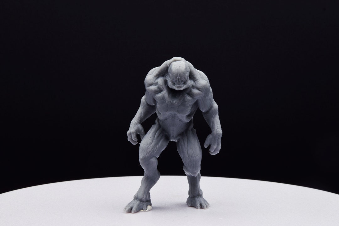 Doom Hell Knight Miniature - Fanmade - Thestlsmith - 3D Printed With ...