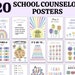 20 School Counselor Office Decoration, School Counselor Boho Sign ...