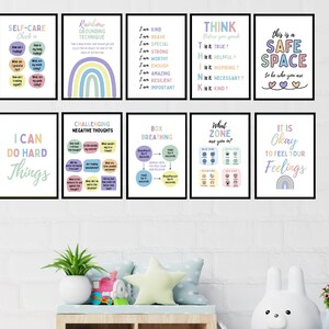 20 School Counselor Office Decoration, School Counselor Boho Sign ...