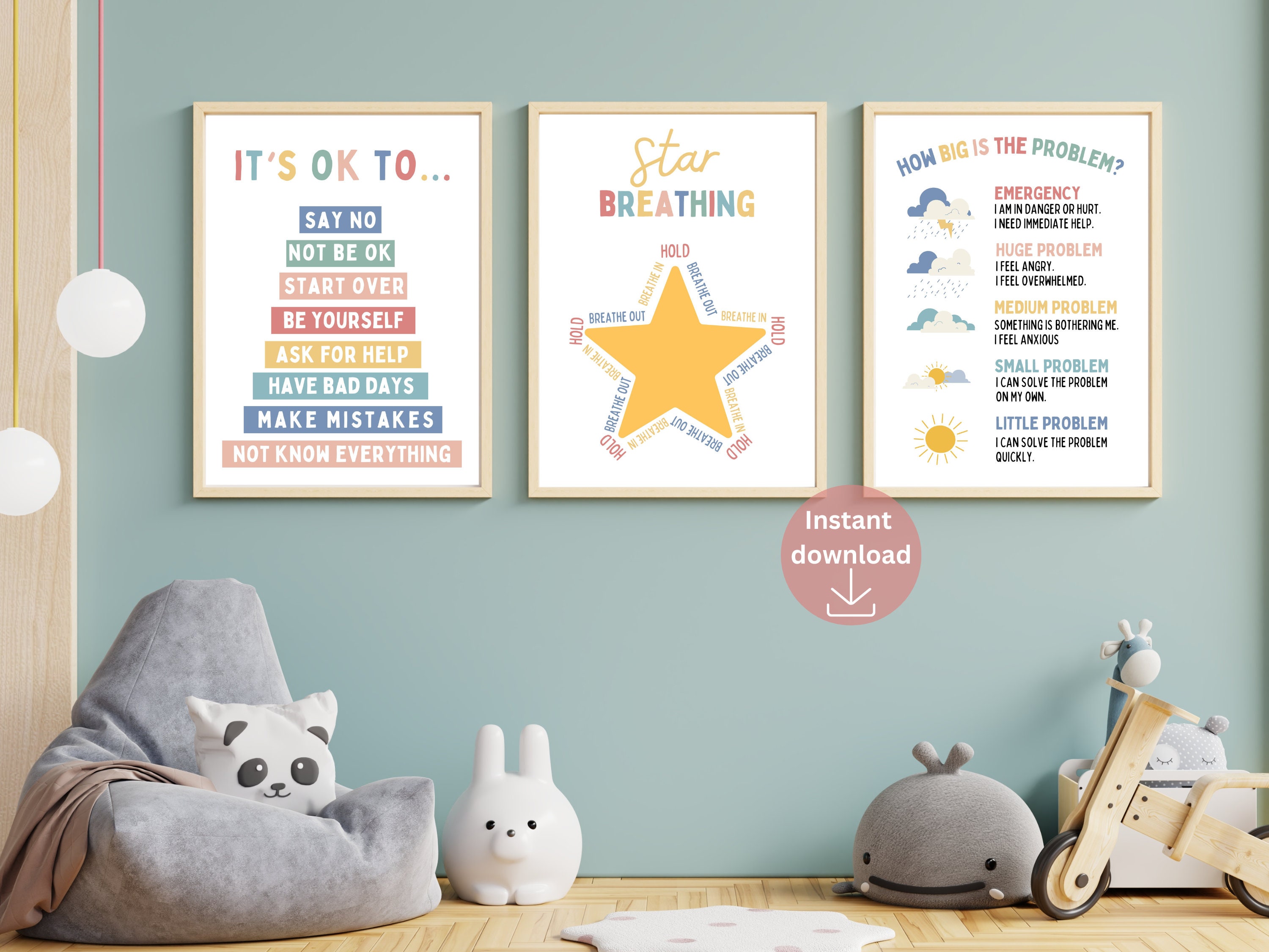 30 School Counseling Posters, School Counselor Office Decor ...
