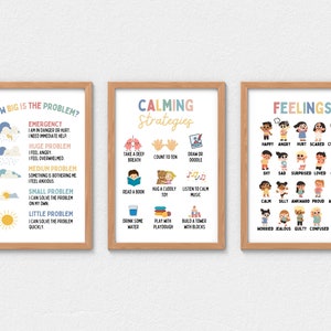 10 Calming Corner Posters, Calm Down Corner Poster Printable, Calm ...