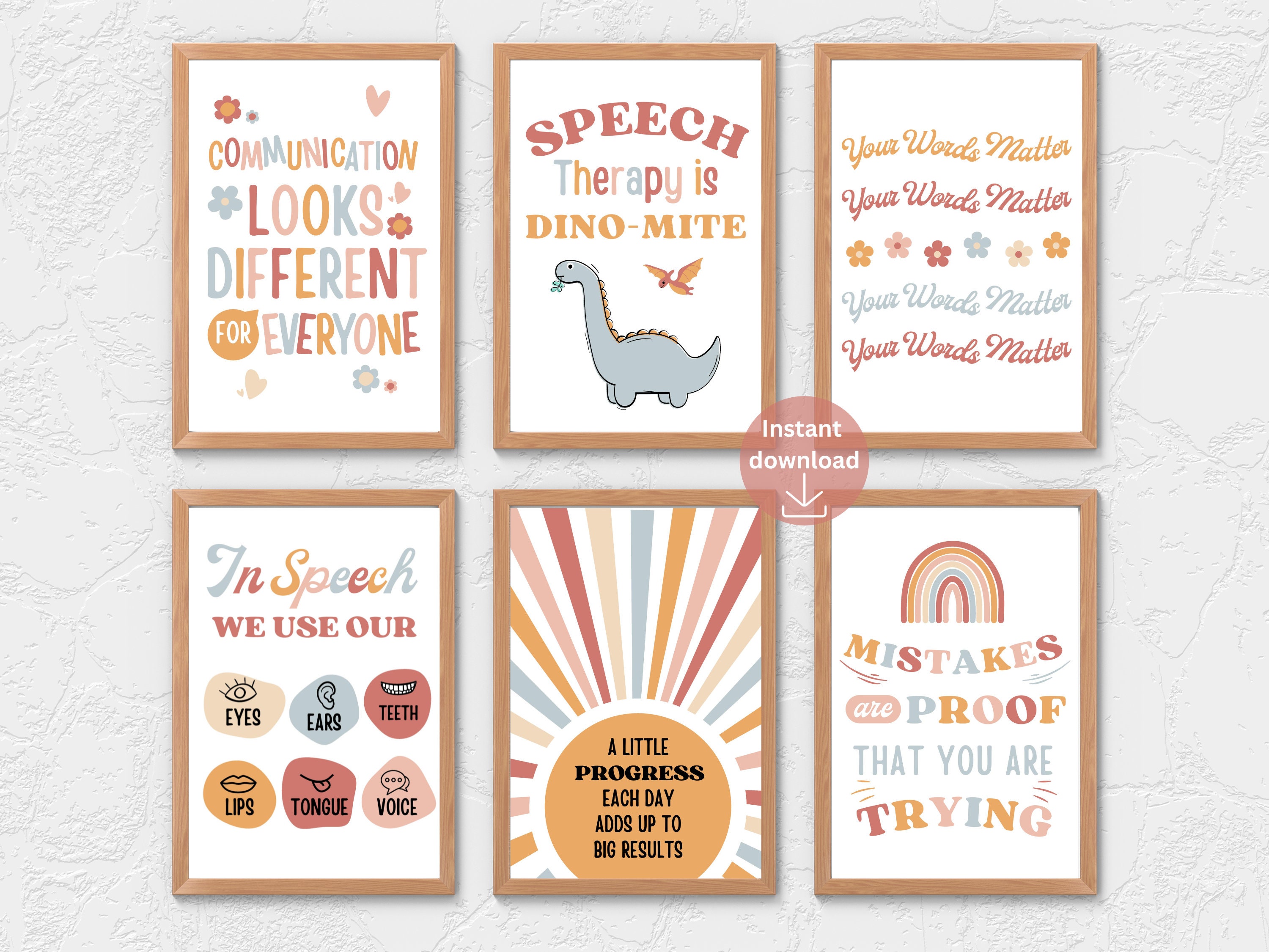 10 Speech Therapy Room Decor, Speech Therapy Poster, Speech Sign ...